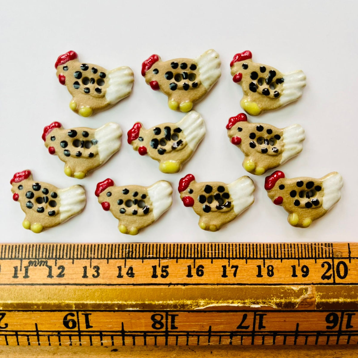 x50 Chicken Buttons – ButtonMad